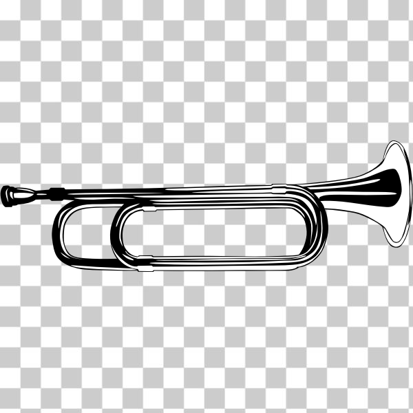 Free: SVG Bugle vector graphics - nohat.cc