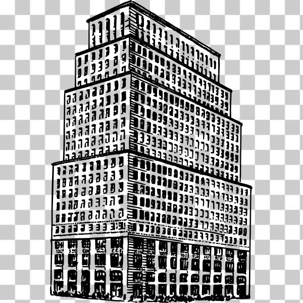 Free: SVG Building vector silhouette - nohat.cc