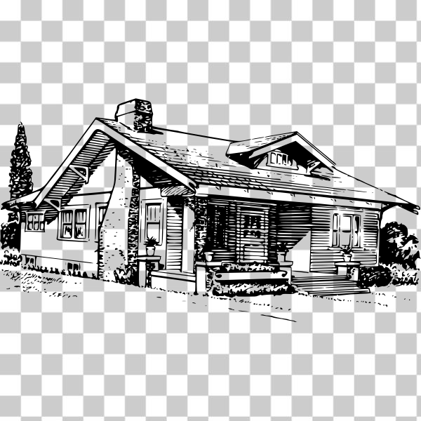 Free: SVG Bungalow - nohat.cc