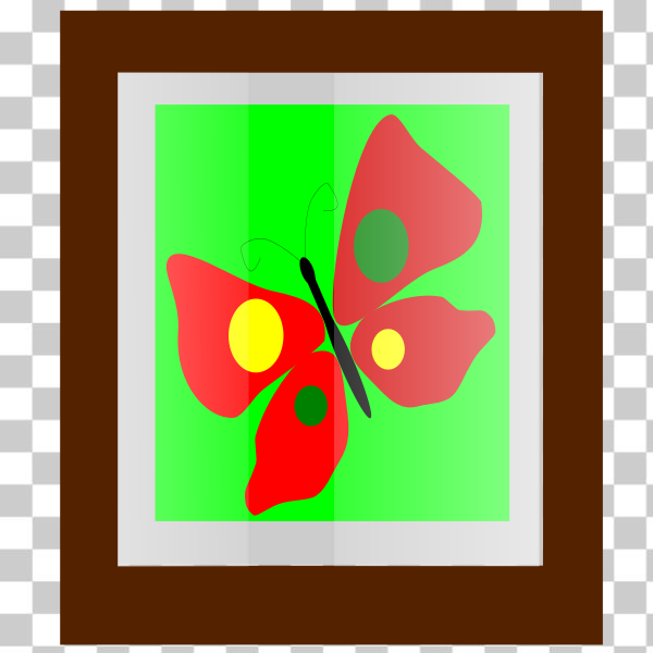 Free: SVG Butterfly Frame - nohat.cc