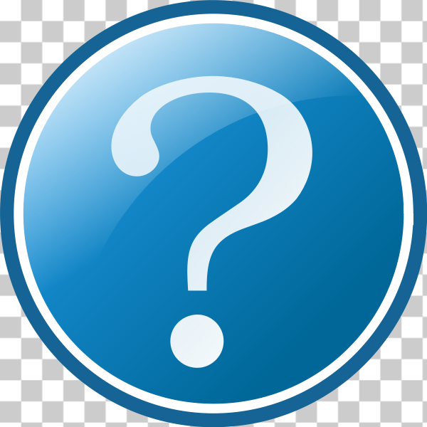 Free: SVG Button with question mark vector image - nohat.cc