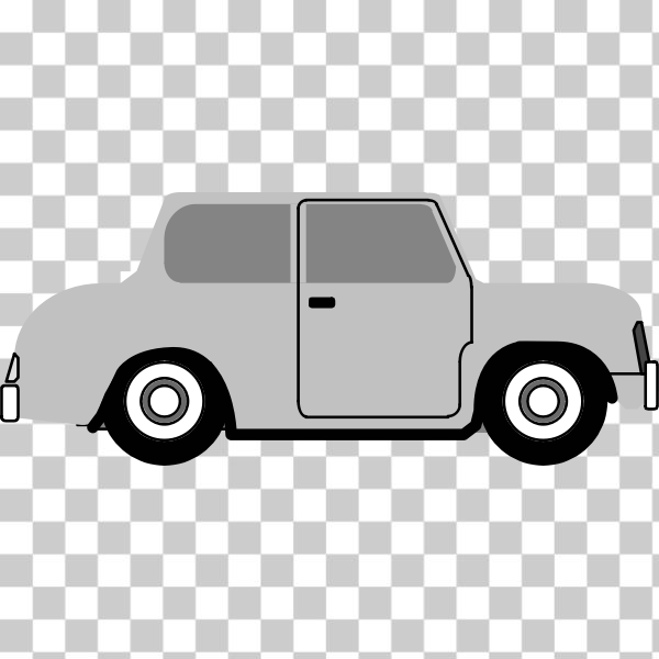 Free: SVG Car side view vector - nohat.cc