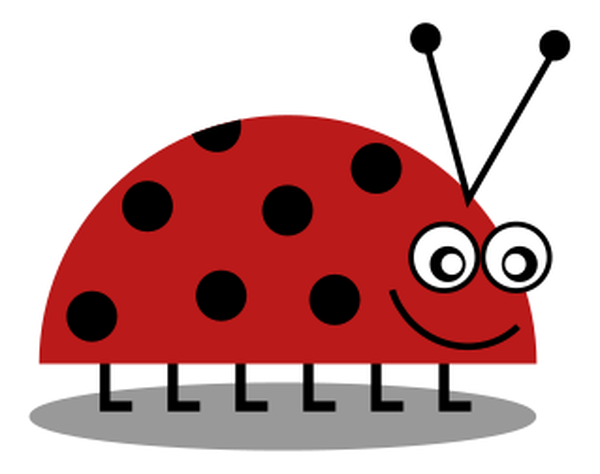 Free: SVG Cartoon ladybug - nohat.cc