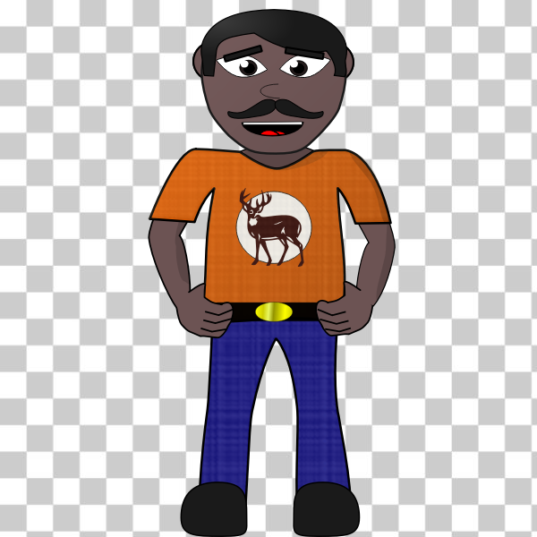 Free: SVG Cartoon villager - nohat.cc