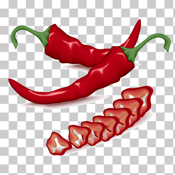 Free: SVG Cayenne pepper vector icon - nohat.cc