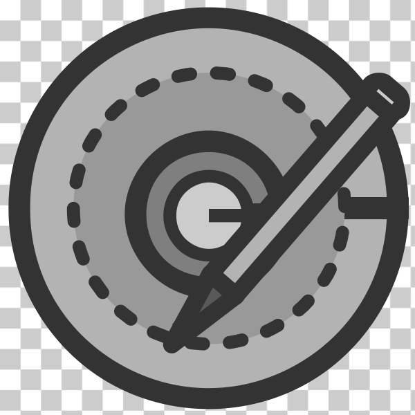 Free: SVG CD writer icon - nohat.cc