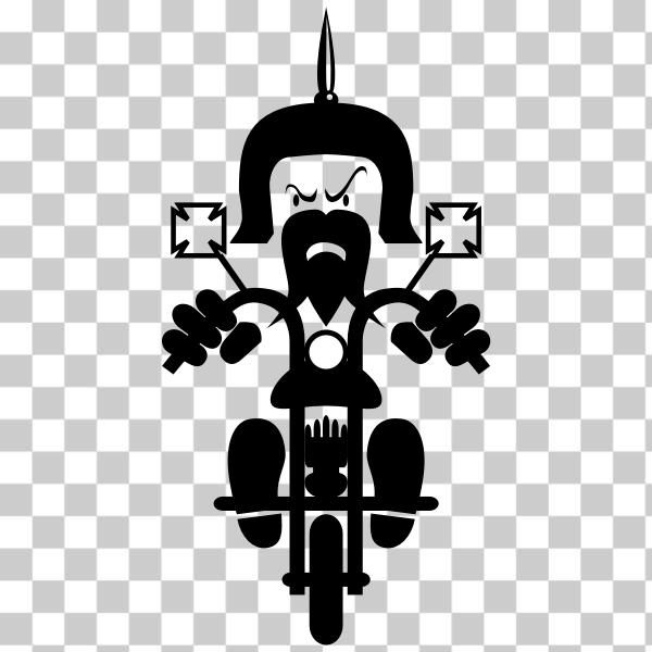 Free: SVG Chopper rider vector image - nohat.cc
