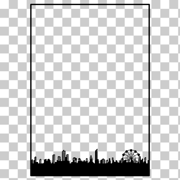 Free: SVG City Border A4 size - nohat.cc