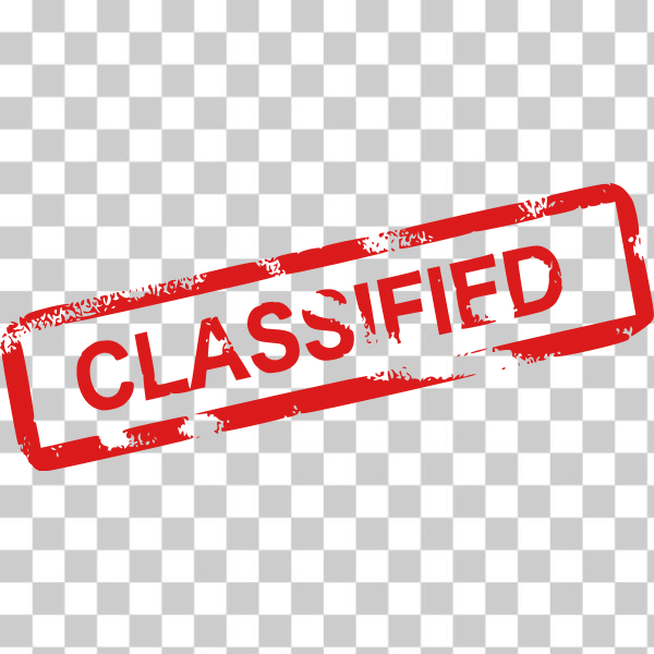 Free: SVG Classified stamp - nohat.cc