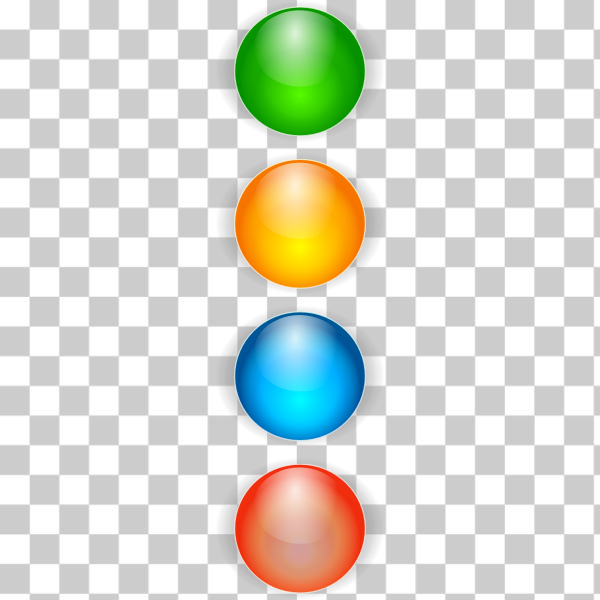 Free: SVG Colored bullets vector image - nohat.cc