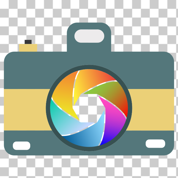 Free: SVG Colorful camera - nohat.cc