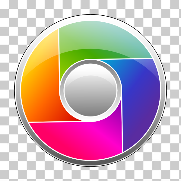 Free: SVG Colorful CD label vector clip art - nohat.cc
