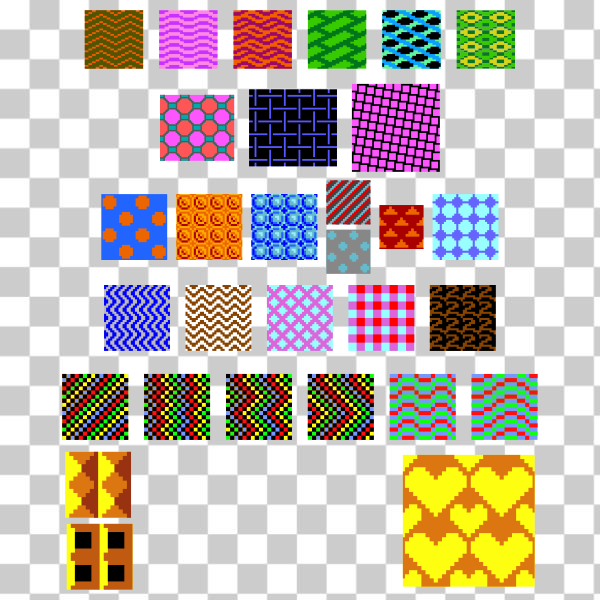 Free: SVG Colorful retro patterns - nohat.cc