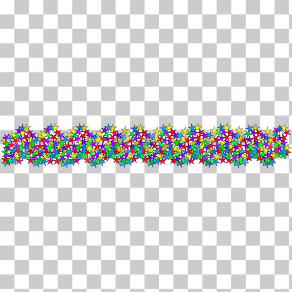 Free: SVG Colorful stars divider - nohat.cc