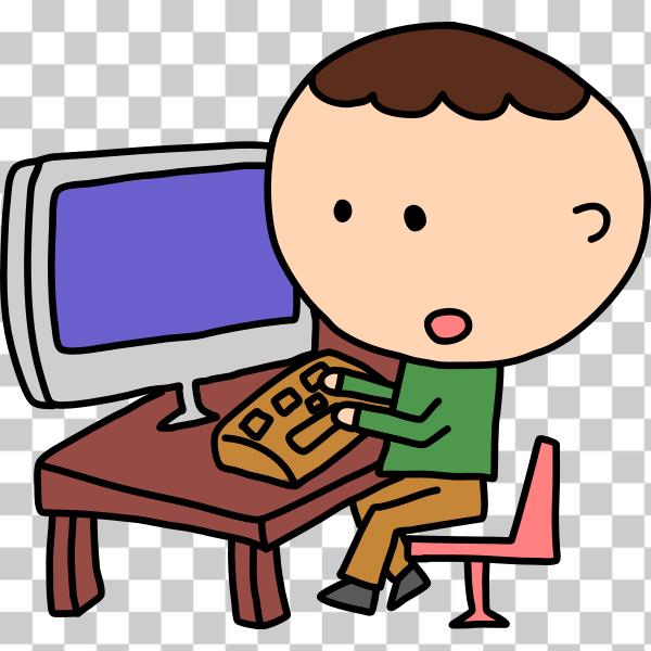 Free: SVG Computer geek - nohat.cc