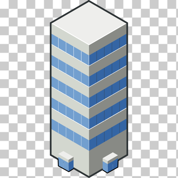 Free: SVG Condo building vector clip art - nohat.cc