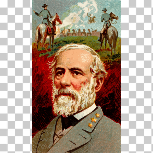 Free: SVG Confederate general Lee - nohat.cc