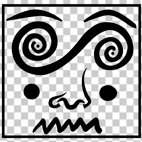 Free: SVG Confused face drawing - nohat.cc