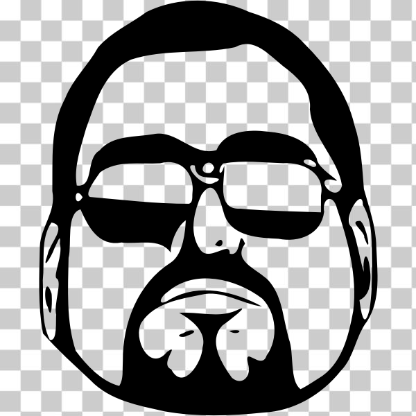 Free: SVG Cool guy - nohat.cc