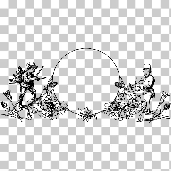 Free: SVG Country frame vector image - nohat.cc