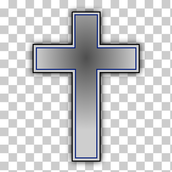 Free: SVG Cross symbol vector graphics - nohat.cc