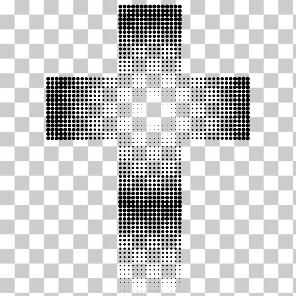Free: SVG Cross with dots - nohat.cc