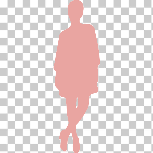 Free: SVG Crossed legs silhouette - nohat.cc