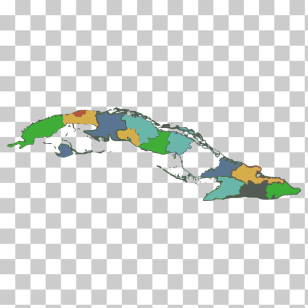 Free: SVG Cuba provincias - nohat.cc