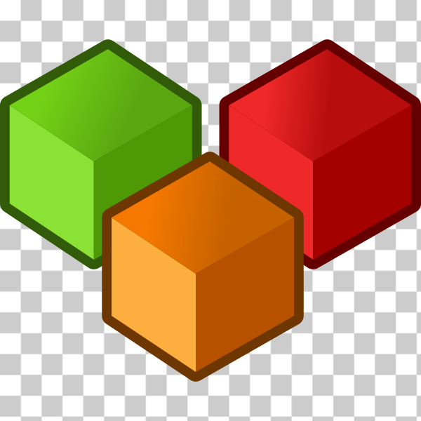 Free: SVG Cubes vector clip art - nohat.cc