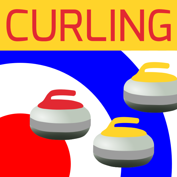 Free: SVG Curling sports icon vector drawing - nohat.cc