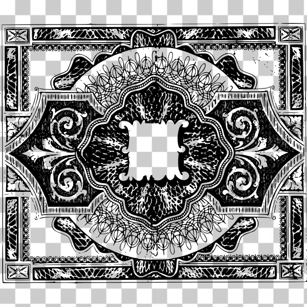 Free: SVG Curly design certificate vector graphics - nohat.cc