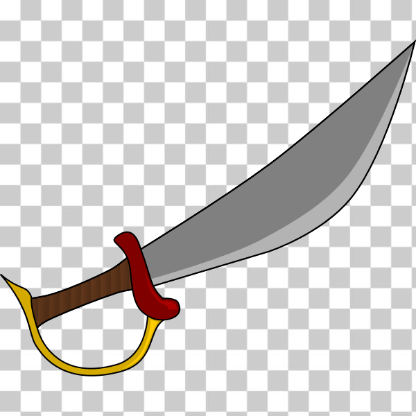 Free: SVG Cutlass cartoon image - nohat.cc