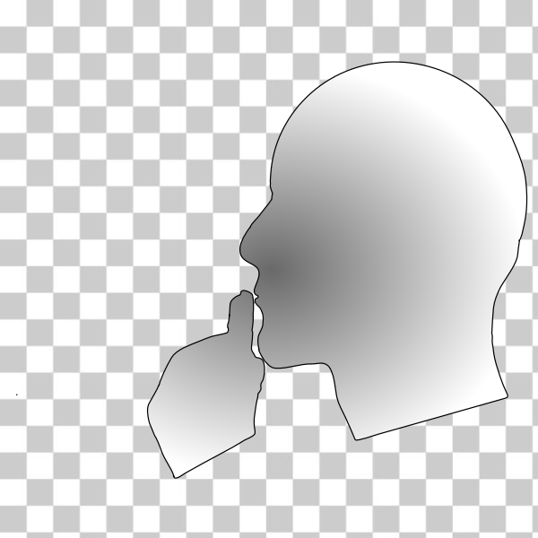 Free: SVG Deep thinking or reflecting - nohat.cc