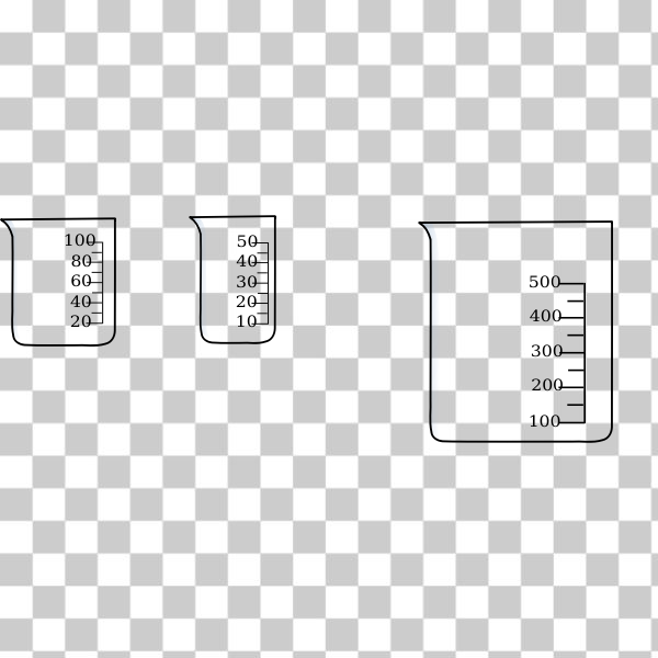 Free: SVG Different beakers - nohat.cc
