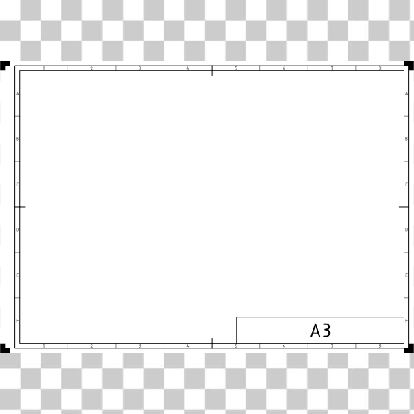 Free: SVG DIN A3 page template vector graphics - nohat.cc
