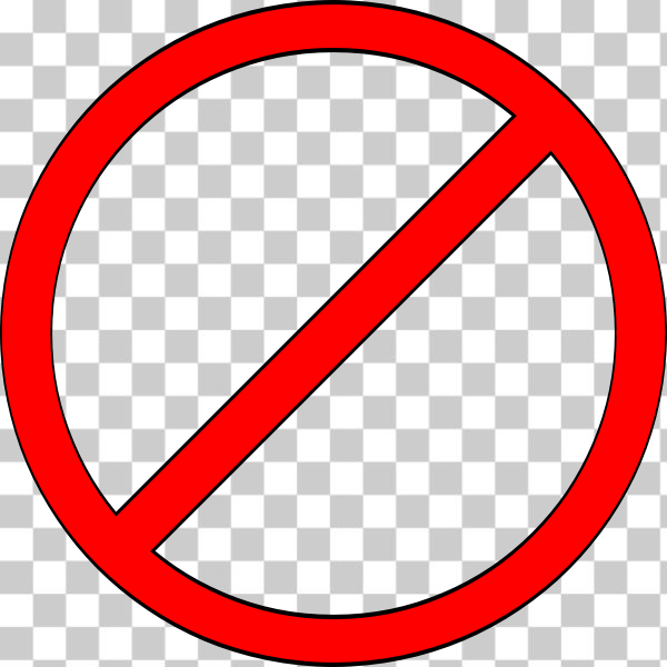 Free: SVG Do Not sign vector clip art - nohat.cc