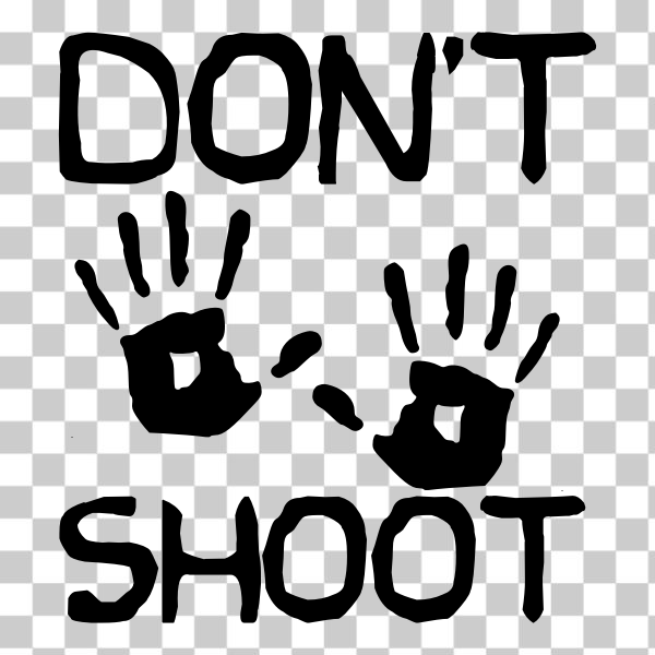 Free: SVG Don039t shoot sign vector graphics - nohat.cc