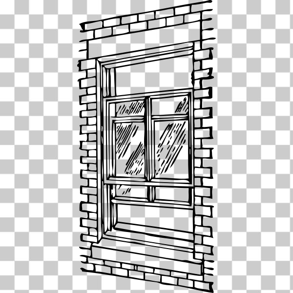 Free: SVG Double hung window vector - nohat.cc
