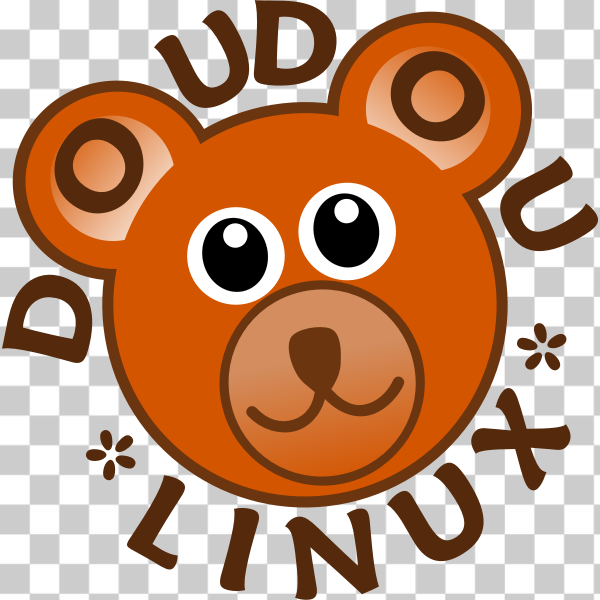 Free: SVG DoudouLinux Logo - Operating System fun and accessible for kids from 2 to 12 years old ...