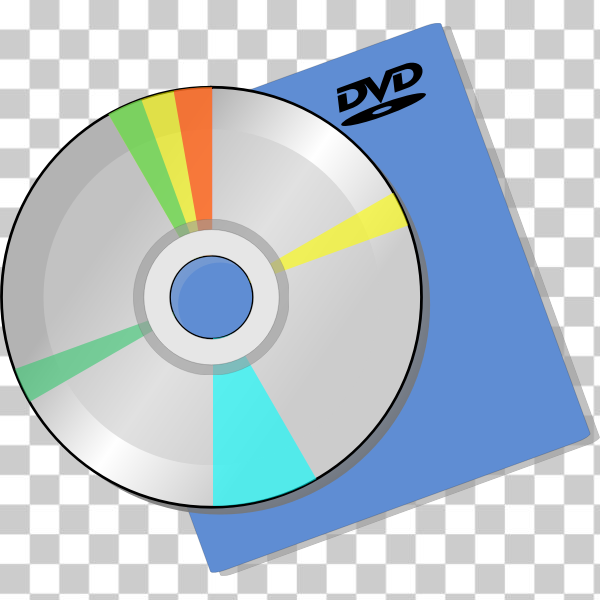 Free: SVG DVD disc over a sleeve image - nohat.cc