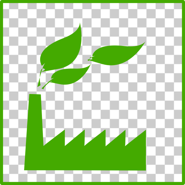 Free: SVG Eco factory icon - nohat.cc