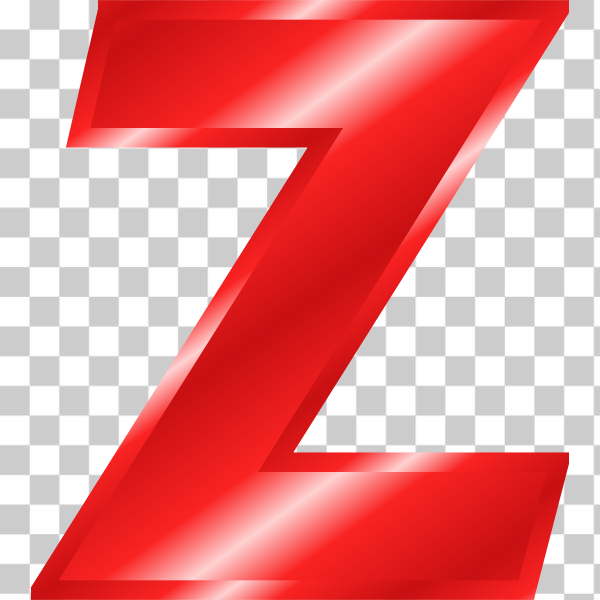 Free: SVG Effect Letters Alphabet red Z - nohat.cc