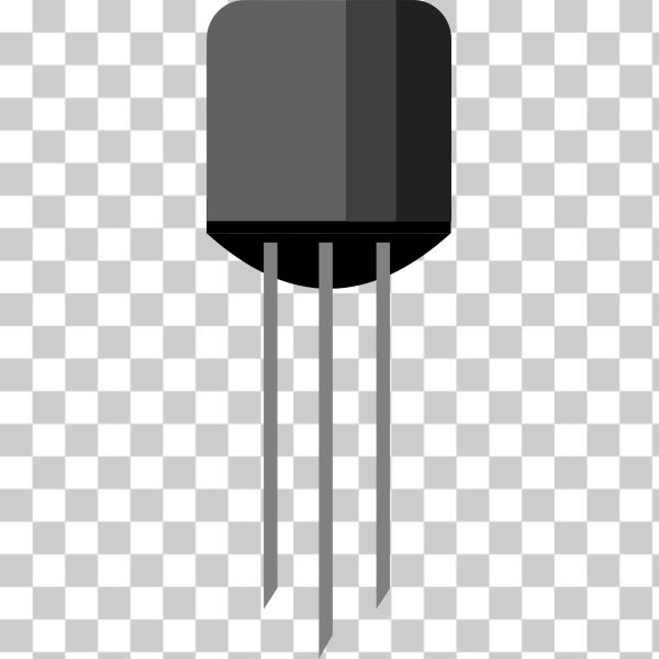 Free: SVG Electronic transistor vector image - nohat.cc