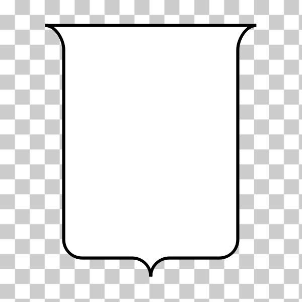 Free: SVG English Shield Contour Vector Image - nohat.cc