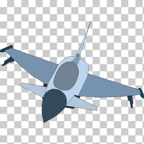 Free: SVG Eurofighter Typhoon airplane vector image - nohat.cc