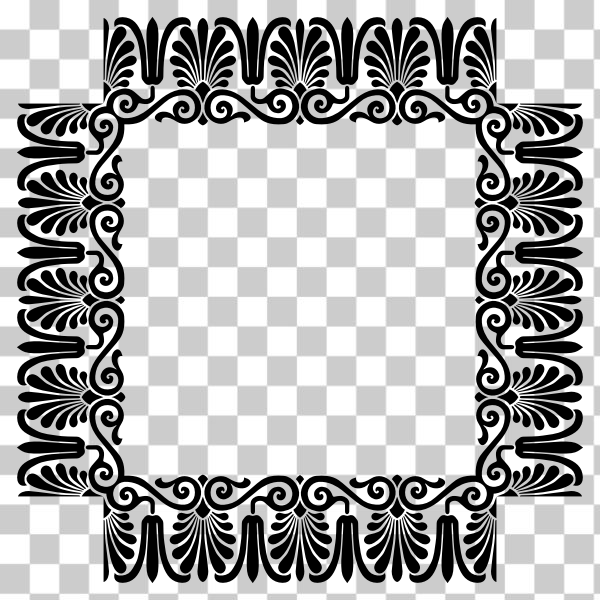 Free: SVG Expanded Victorian frame - nohat.cc