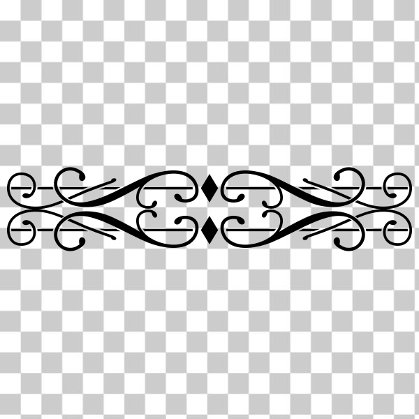 Free: SVG Fancy Elegant Floral Divider - nohat.cc