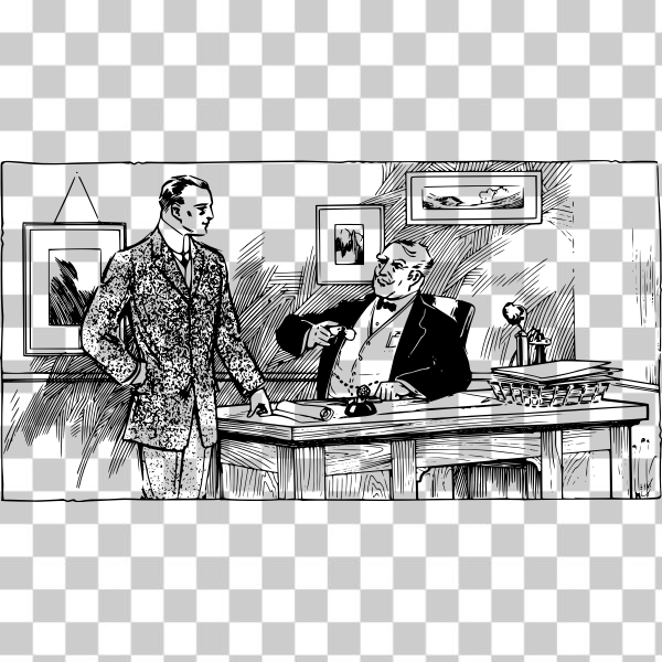 Free: SVG Fancy man and boss - nohat.cc