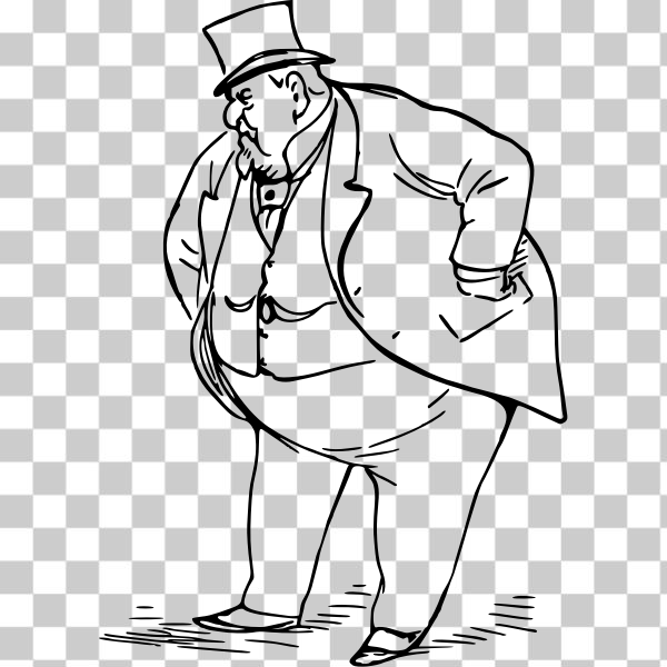 Free: SVG Fat Man 2 - nohat.cc