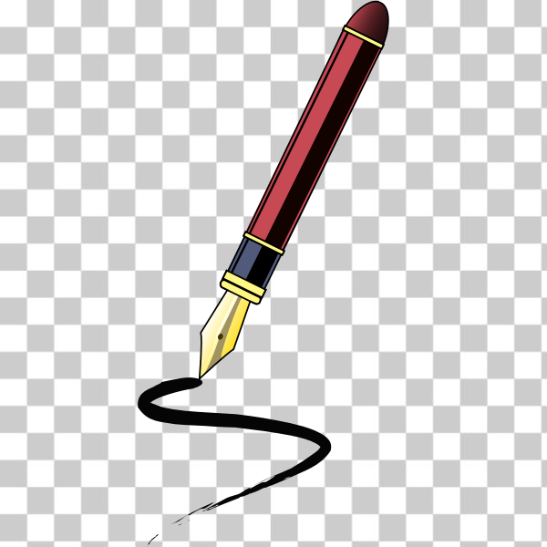 Free: SVG Felt tip pen vector clip art - nohat.cc